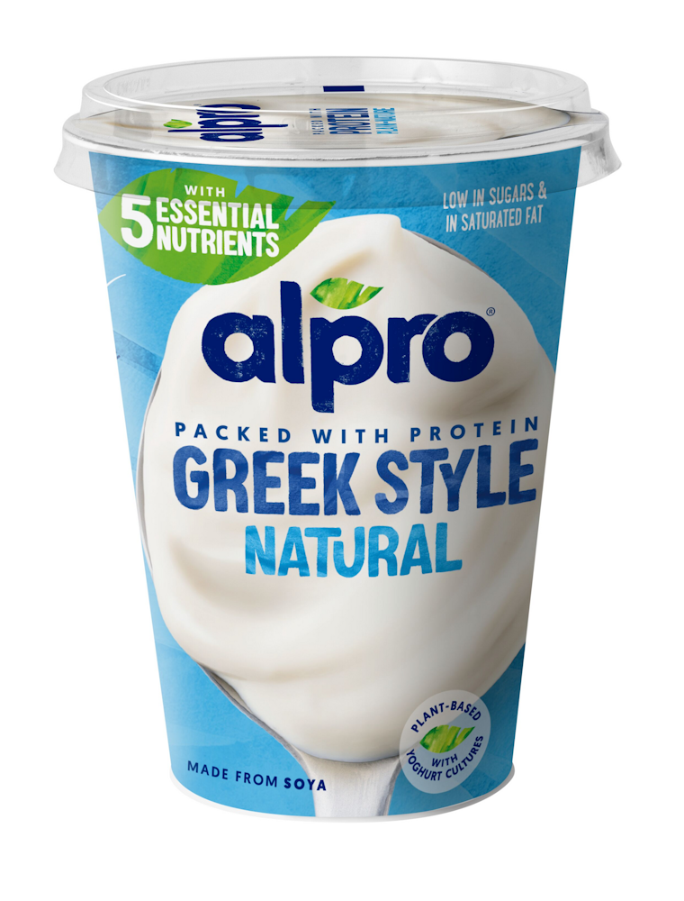 Alpro Greek Style soijavalmiste 400g maustamaton — HoReCa-tukku Kespro
