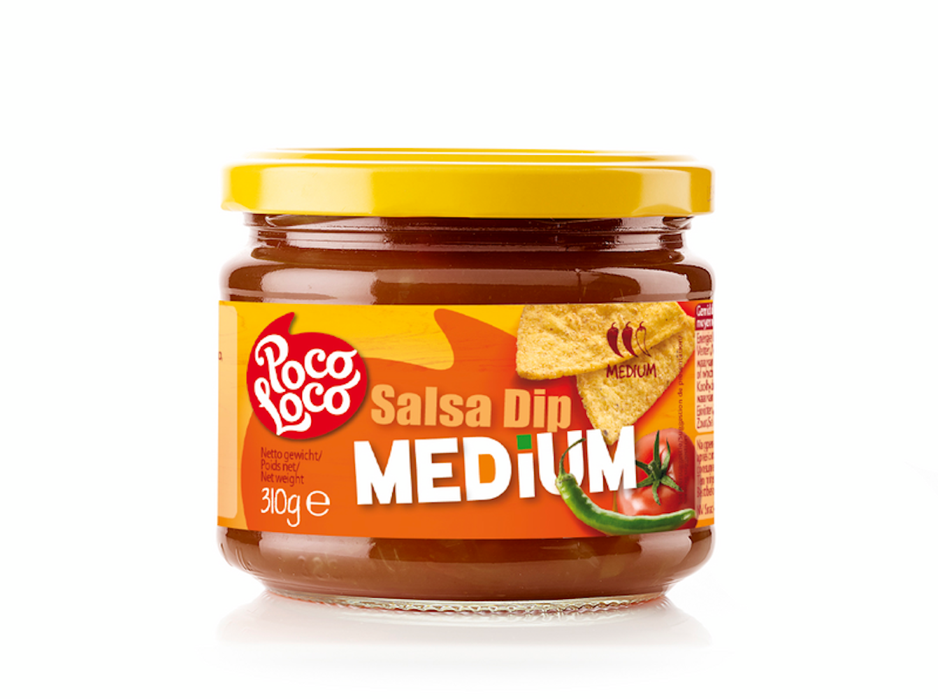 Poco Loco salsa mexicana 310g medium — HoReCa-tukku Kespro