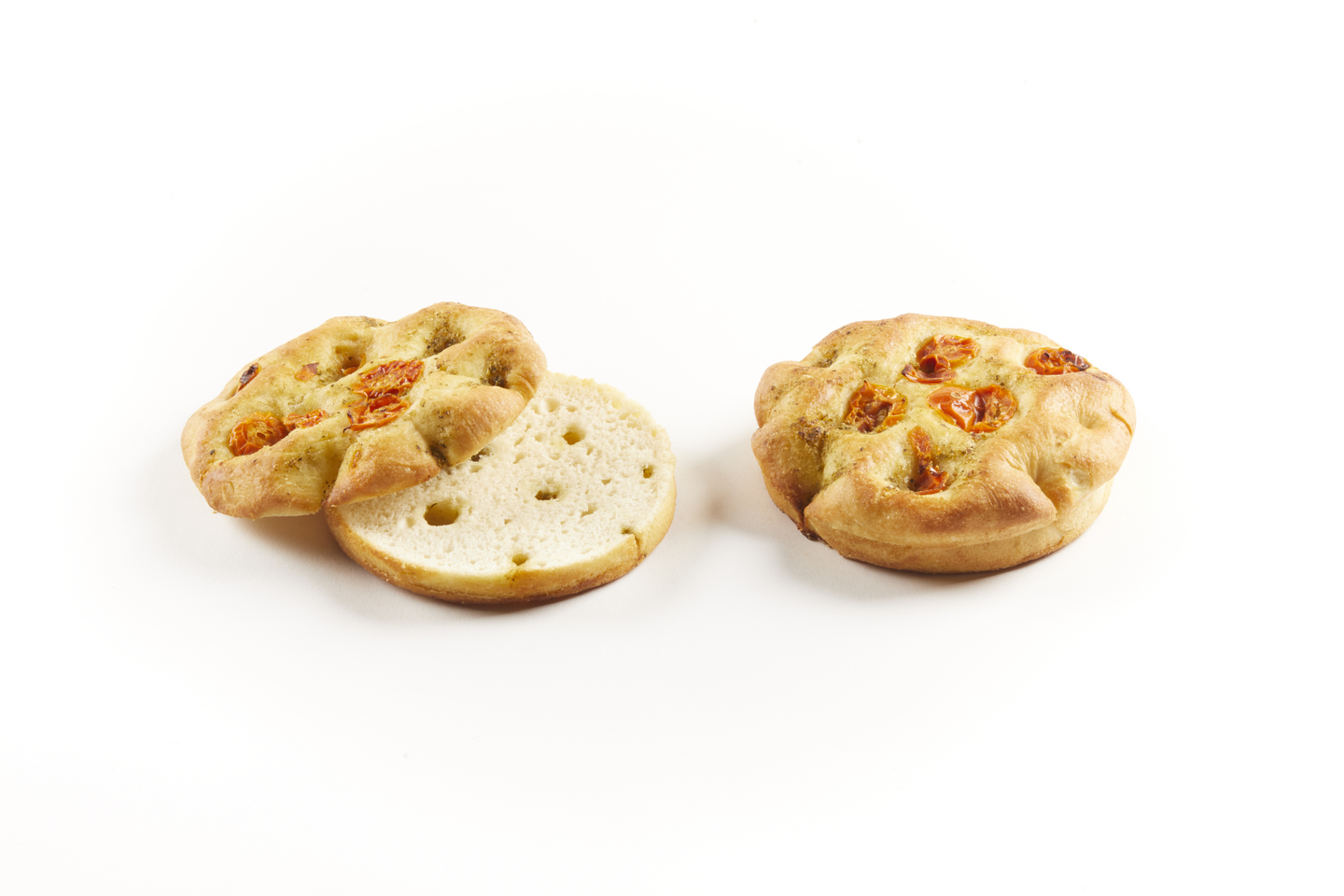 Panesco Focaccia Tomaatti & pesto halkaistu 48 x 100 g pakaste | K ...