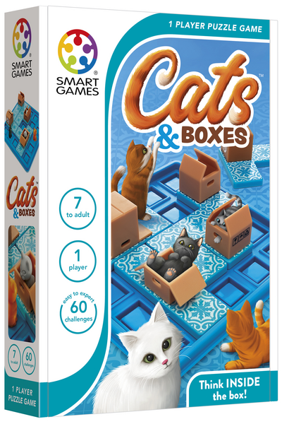SmartGames Cats and Boxes logiikkapeli | K-Ruoka Verkkokauppa