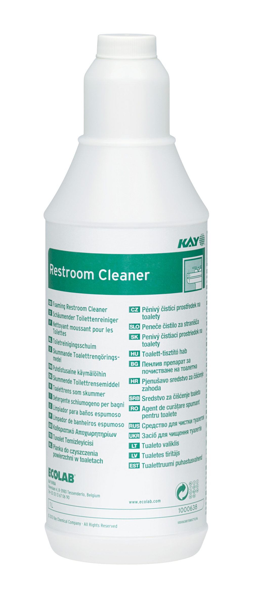 Ecolab Kay Restroom Cleaner saniteettitilojen puhdistusaine 1 l ...