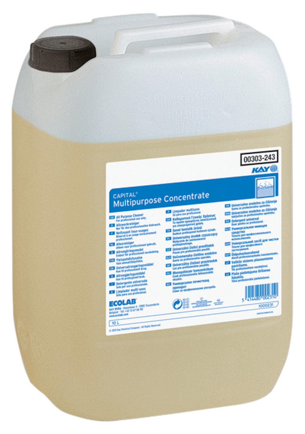Ecolab Kay Capital Multipurpose Cleaner yleispuhdistusaine ja ...