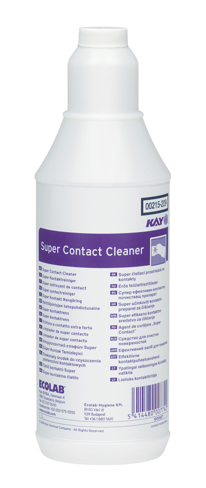 Kay Super Contact Cleaner Rasvanpoistoaine 4x1l — HoReCa-tukku Kespro