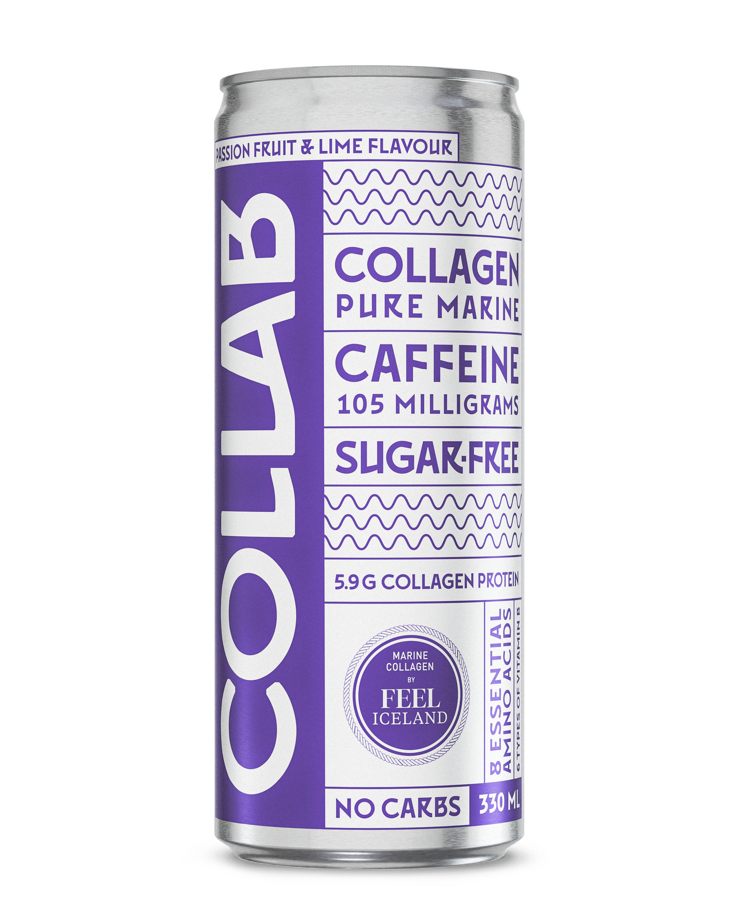Collab Energy Passionhedelmä Lime energiajuoma 0,33l | K-Ruoka Verkkokauppa