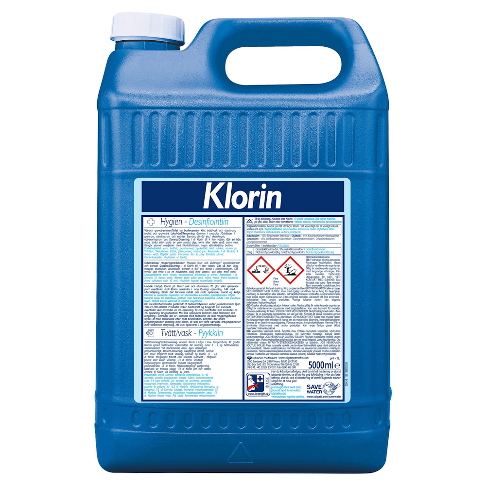 Klorin 5000ml Original valkaisu- ja desinfiointiaine - HoReCa-tukku Kespro