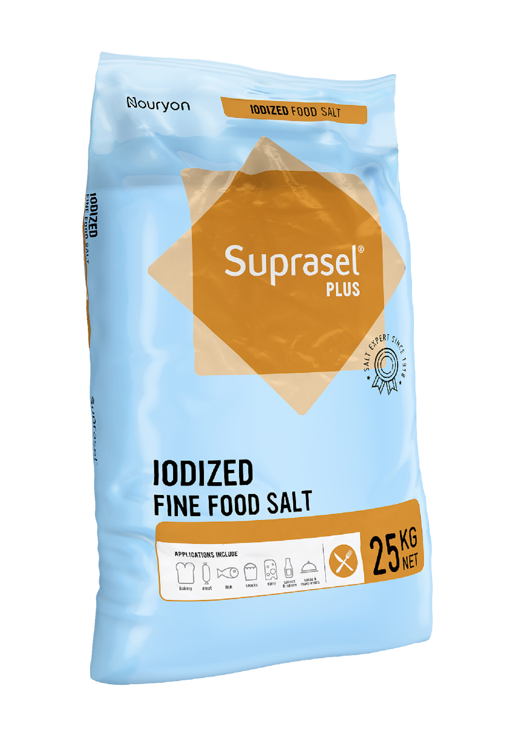 Suprasel jodioitu suola 25kg — HoReCa-tukku Kespro