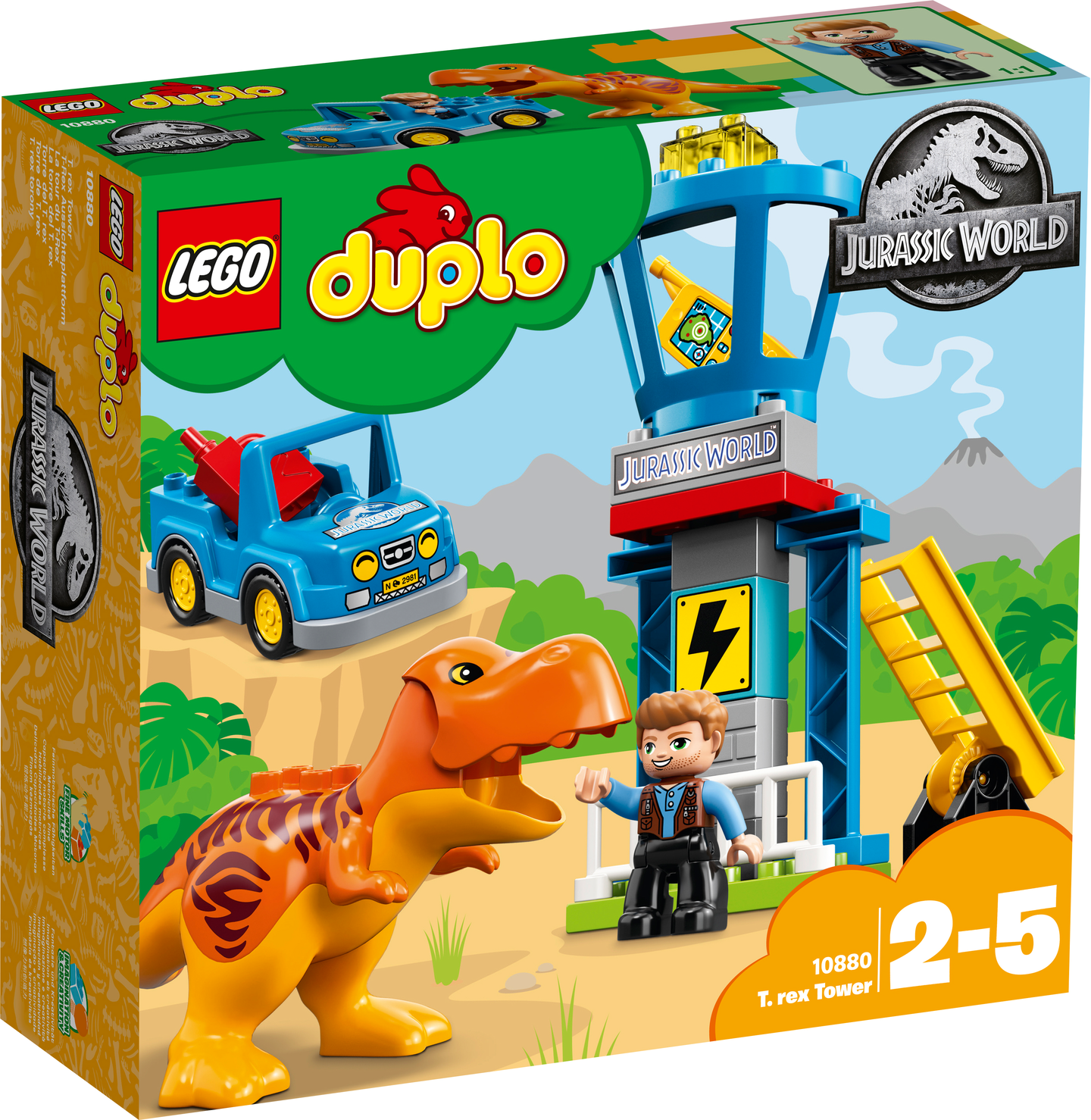 Lego Duplo Jurassic World 10880 T-Rex ja torni | K-Ruoka Verkkokauppa