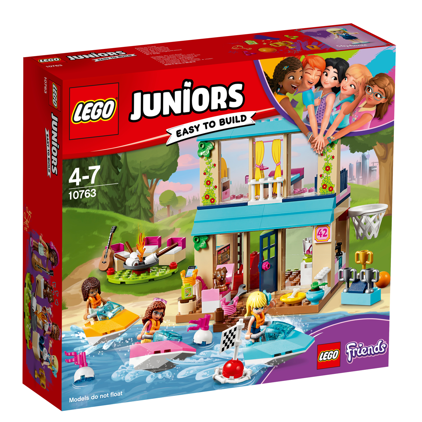 Lego Juniors 10763 Stephanien järvenrantatalo | K-Ruoka Verkkokauppa