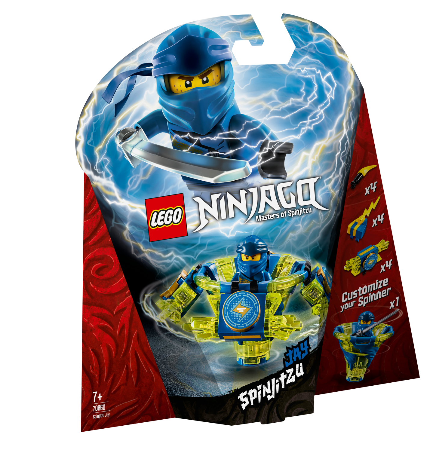 Lego Ninjago 70660 Spinjitzu-Jay | K-Ruoka Verkkokauppa