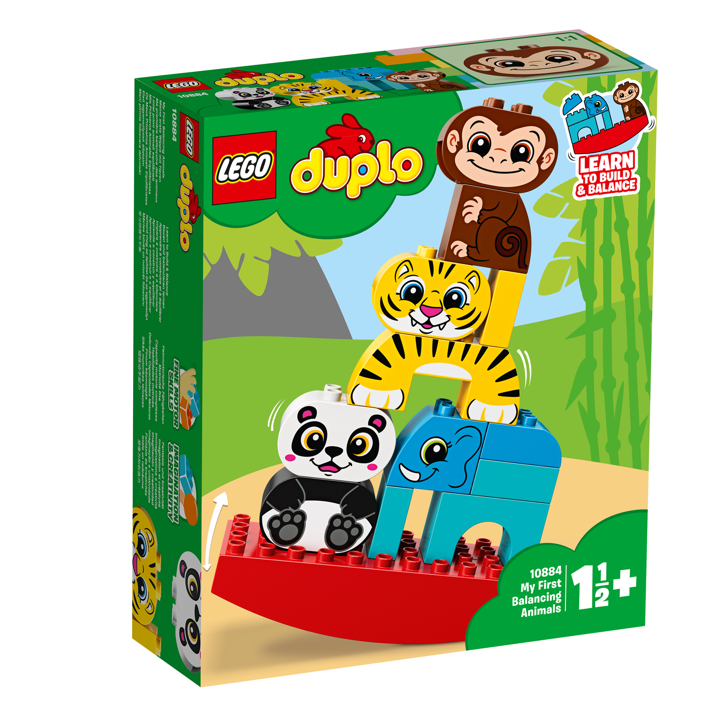 Lego Duplo My First 10884 Ensimmäiset tasapainottelevat eläimeni | K ...