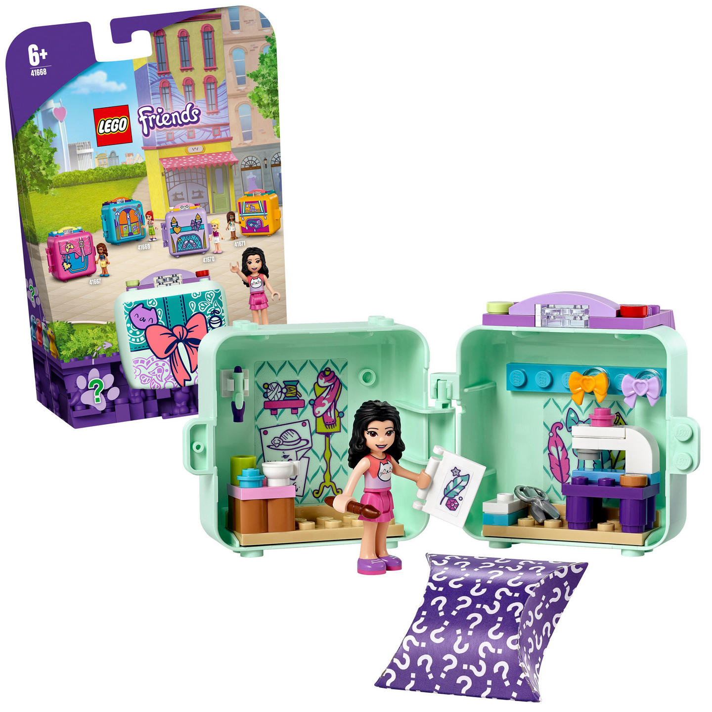LEGO Friends 41668 Emman muotikuutio | K-Ruoka Verkkokauppa