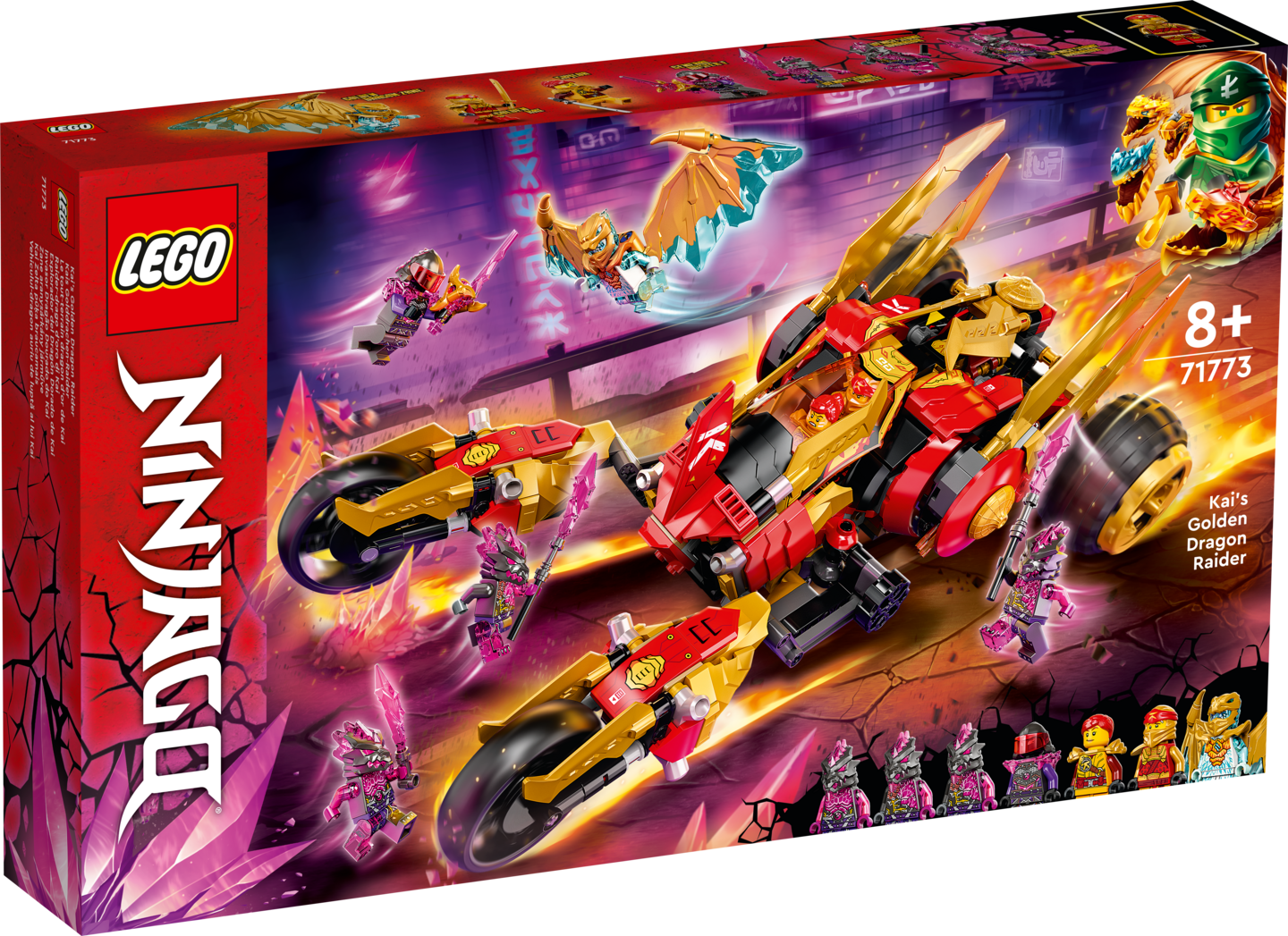 LEGO Ninjago 71773 Kain kultainen lohikäärmehyökkäys | K-Ruoka Verkkokauppa