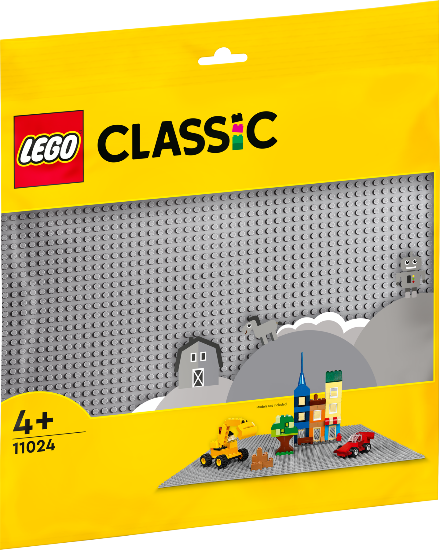 LEGO Classic 11024 Harmaa rakennuslevy | K-Ruoka Verkkokauppa