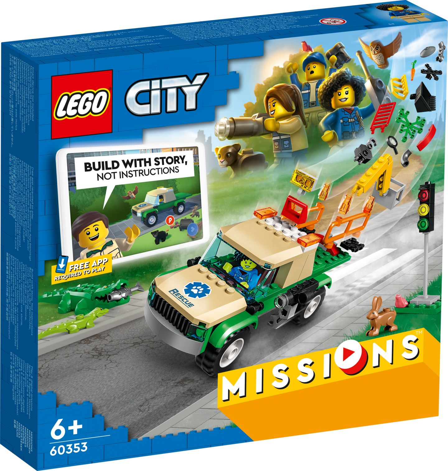 LEGO City Missions 60353 Villieläinten pelastustehtävä | K-Ruoka ...