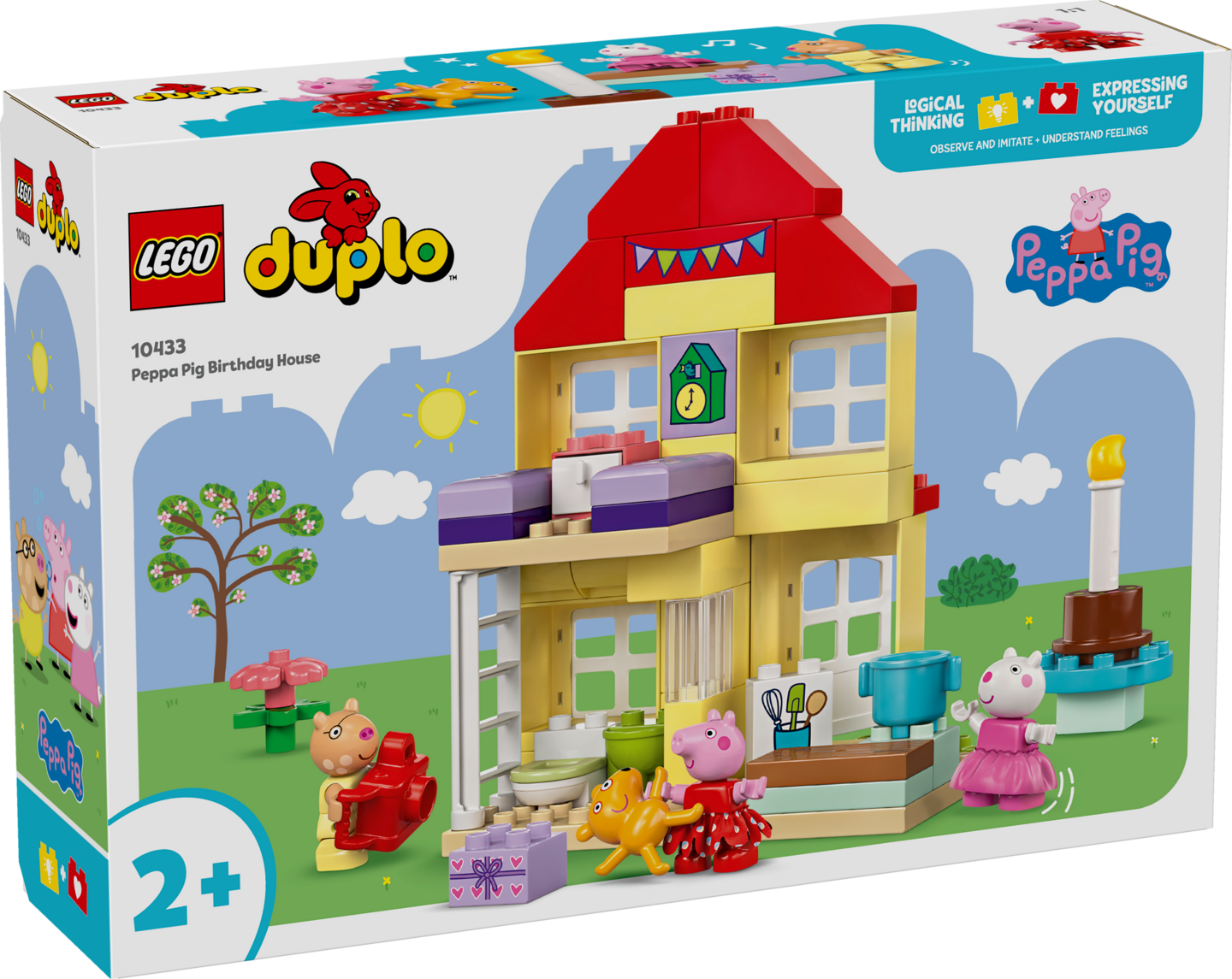 LEGO DUPLO 10433 Pipsa Possun Syntymäpäivätalo | K-Ruoka Verkkokauppa