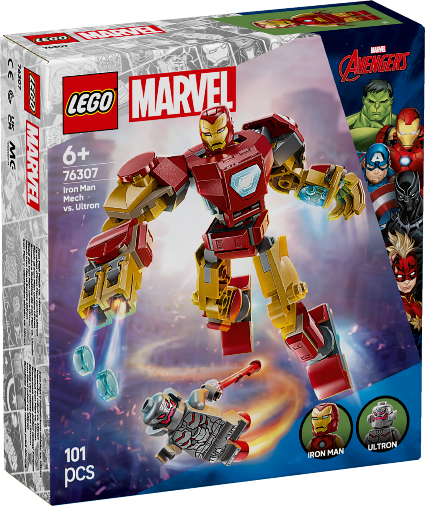 LEGO SH 76307 Iron Man rob vs Ultron | K-Ruoka Verkkokauppa