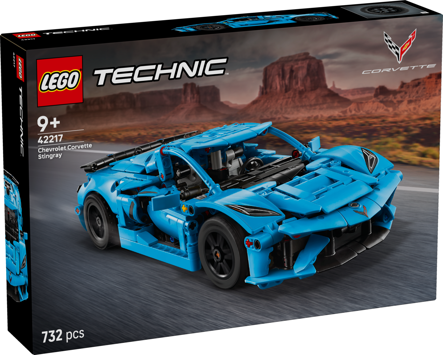 LEGO Technic 42217 Chevrolet Corvette Stingray sininen | K-Ruoka ...