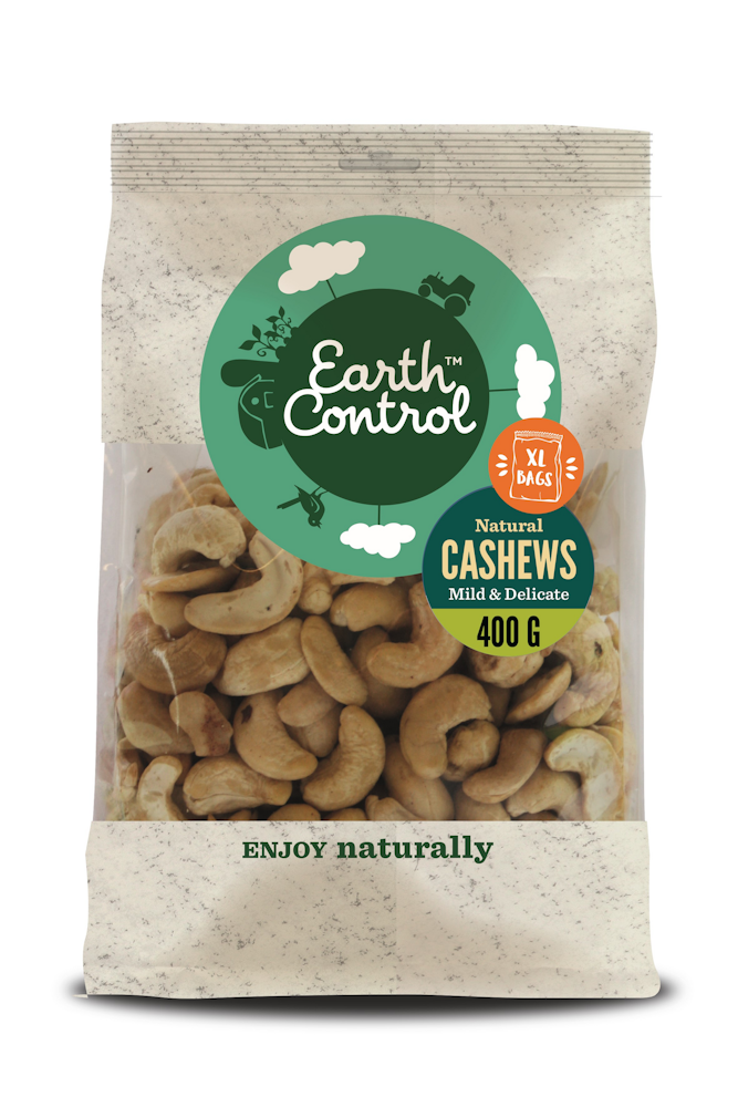 Earth Control XL cashewpähkinä 400g — HoReCa-tukku Kespro