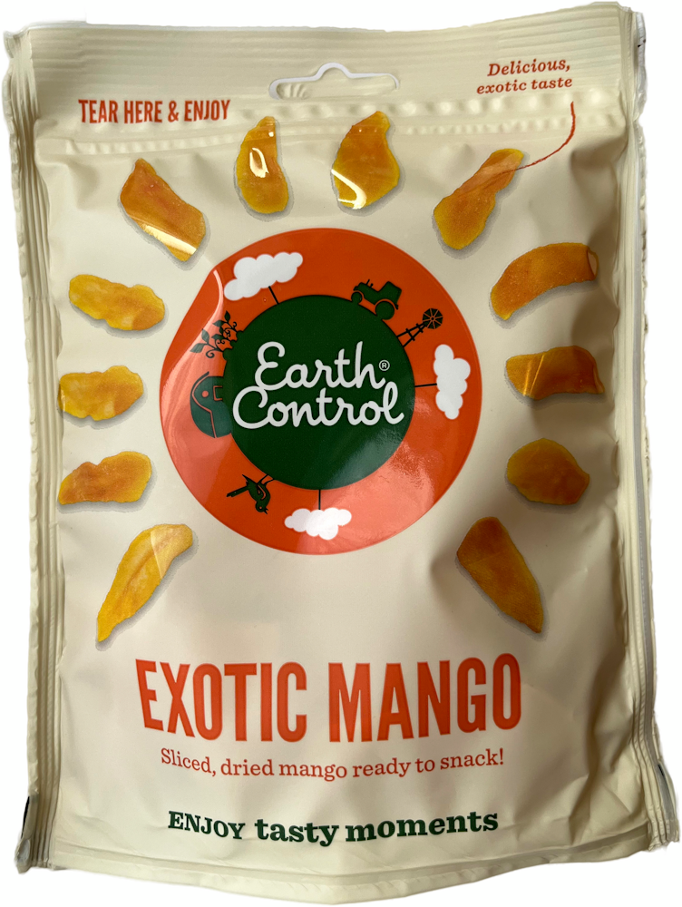 Earth Control Exotic kuivattu mango 125g — HoReCa-tukku Kespro