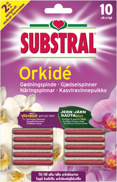 Substral Orkidé kasviravinnepuikko 10kpl | K-Ruoka Verkkokauppa