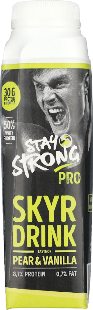 Stay Strong PRO Skyr Drink 330ml pääry-vanilja — HoReCa-tukku Kespro