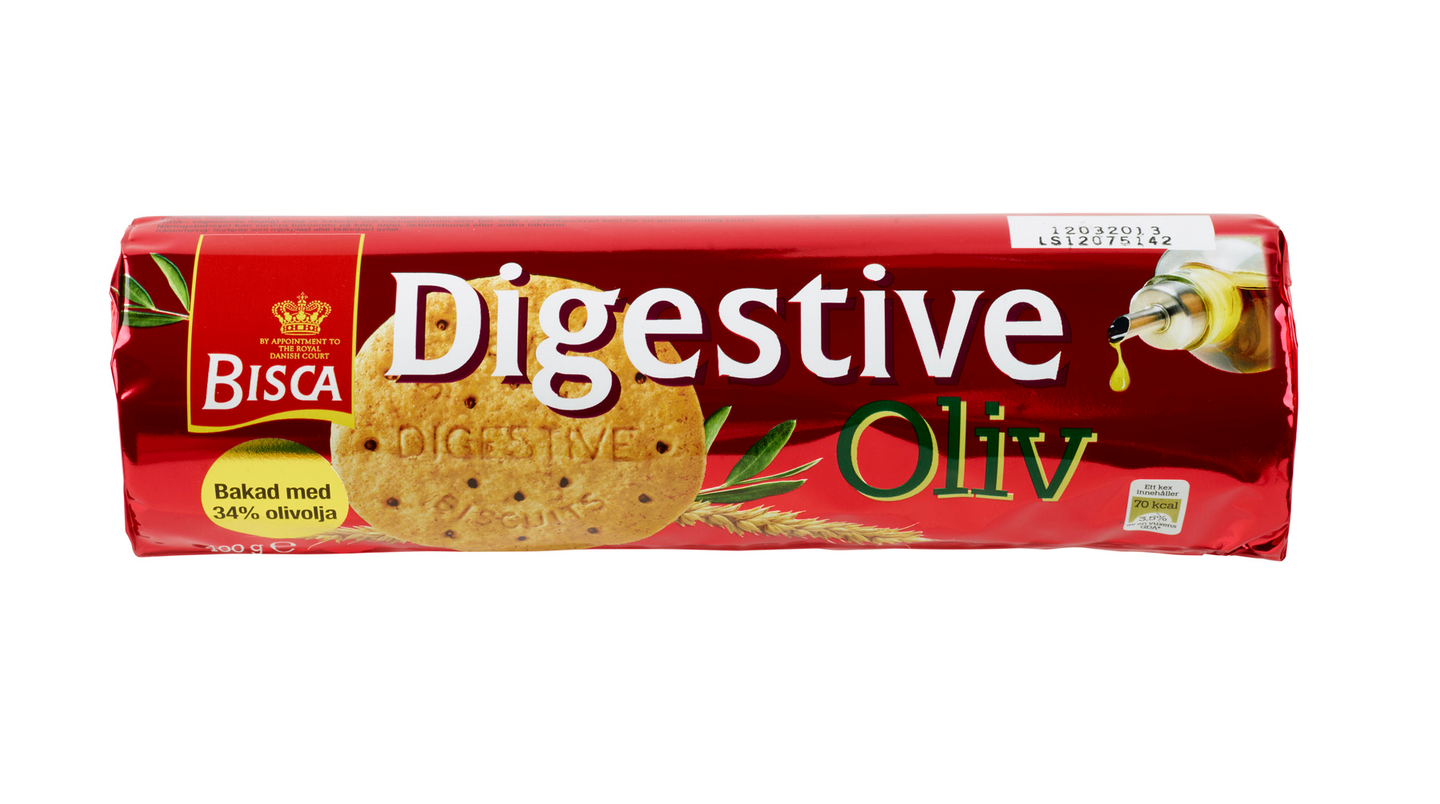 Bisca Digestive Olive oil 400g keksi | K-Ruoka Verkkokauppa