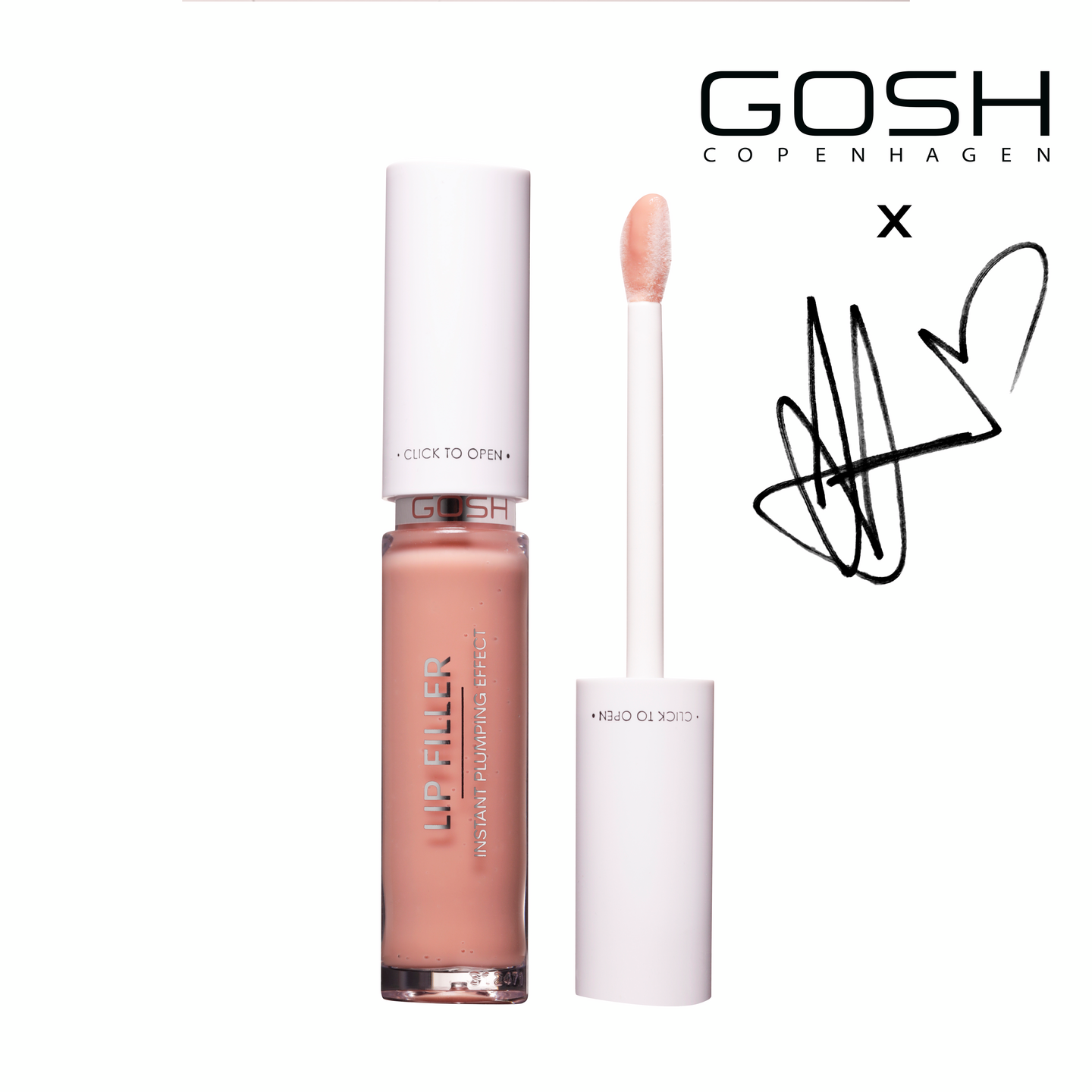 Gosh x ABREU Lip Filler huulikiilto 008 Sintra | K-Ruoka Verkkokauppa