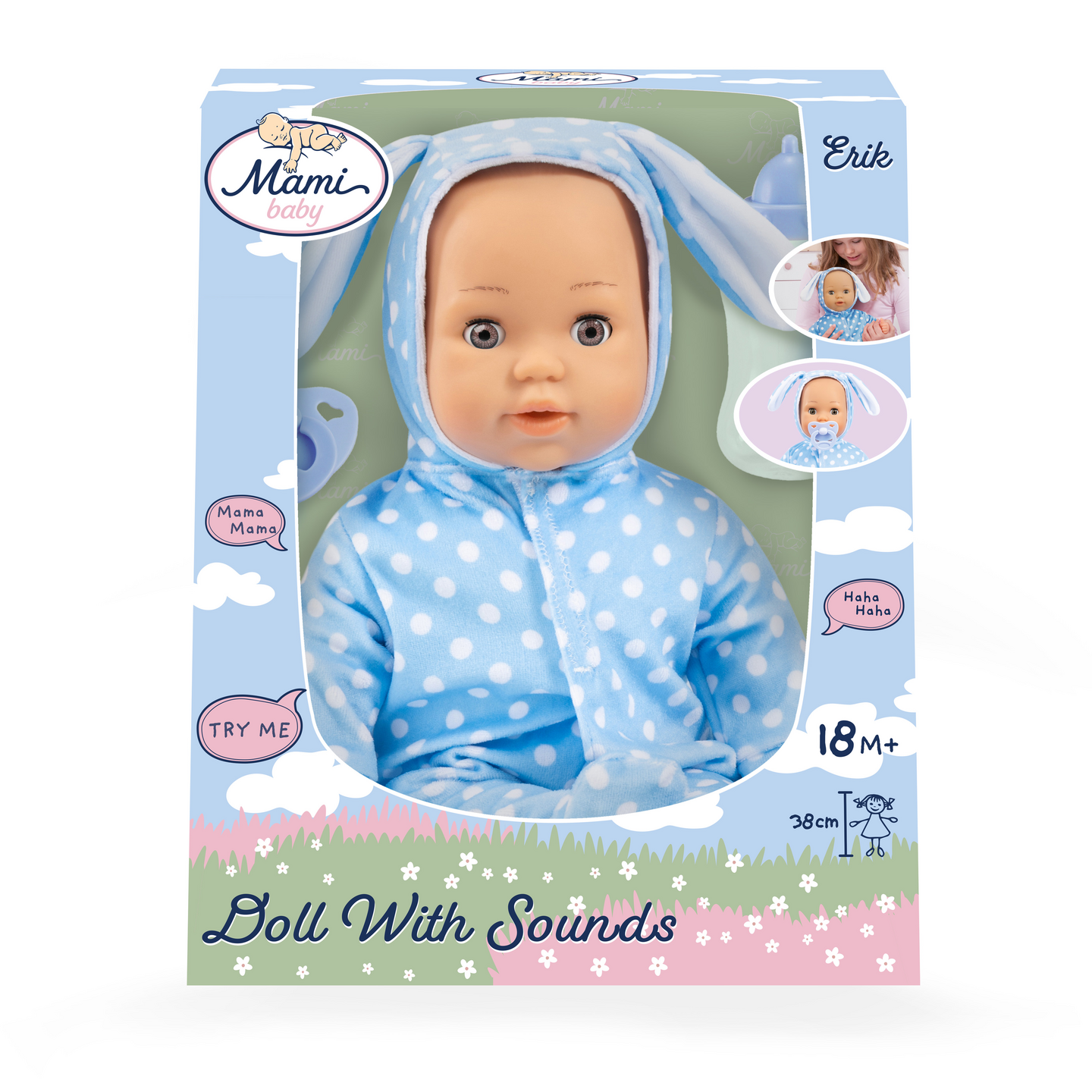 Mami Baby First Words Baby 38 cm pupuasu | K-Ruoka Verkkokauppa