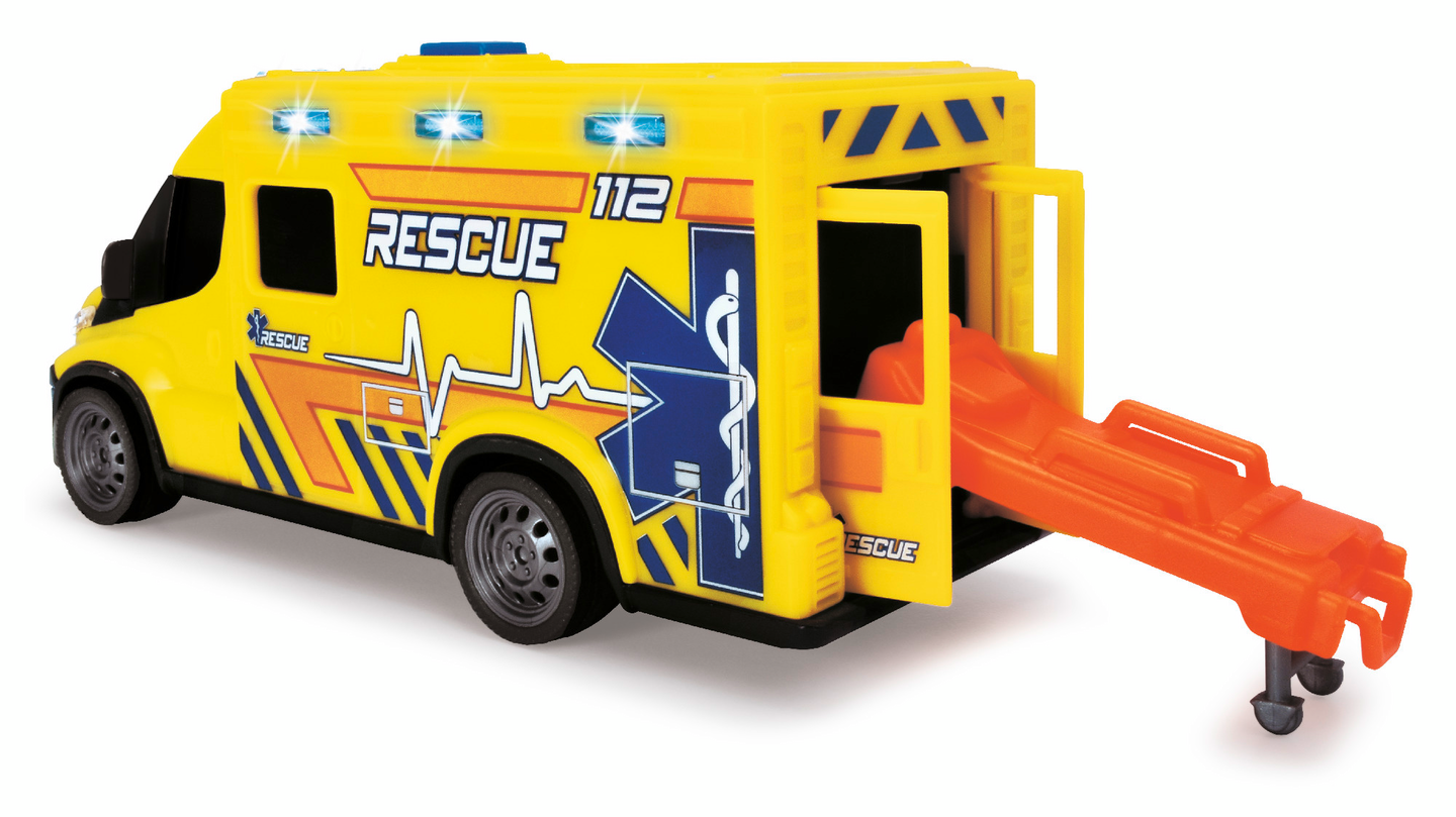 CAR MANIA Iveco Ambulanssi 18 cm | K-Ruoka Verkkokauppa