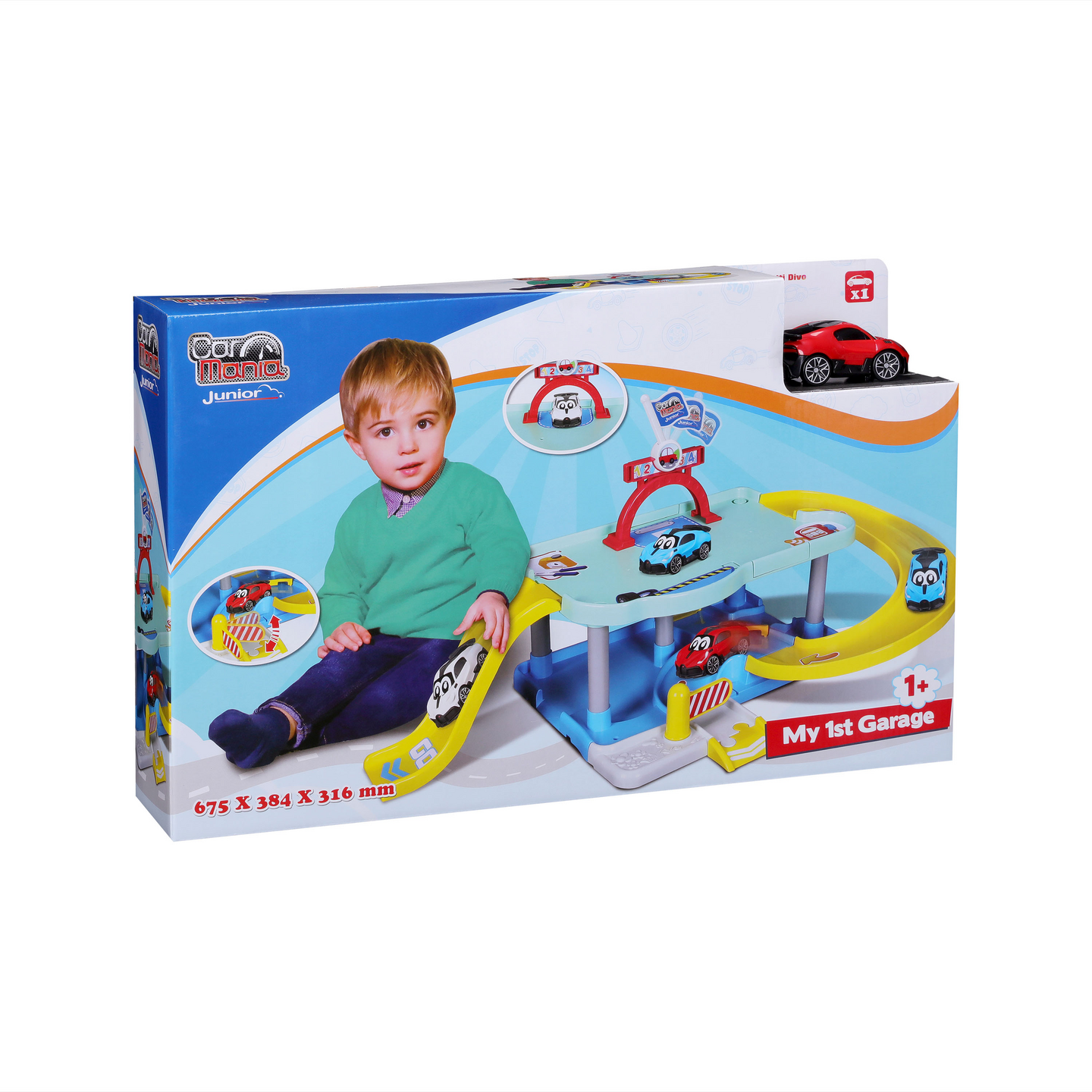 Car Mania parkkitalo junior | K-Ruoka Verkkokauppa