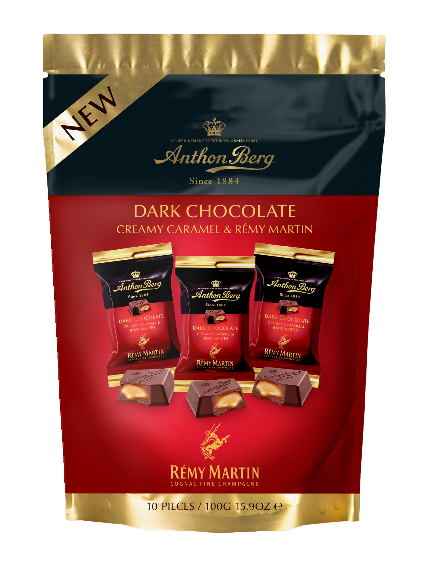 Anthon Berg 100g Rémy Martin Tumma suklaakonvehti | K-Ruoka Verkkokauppa