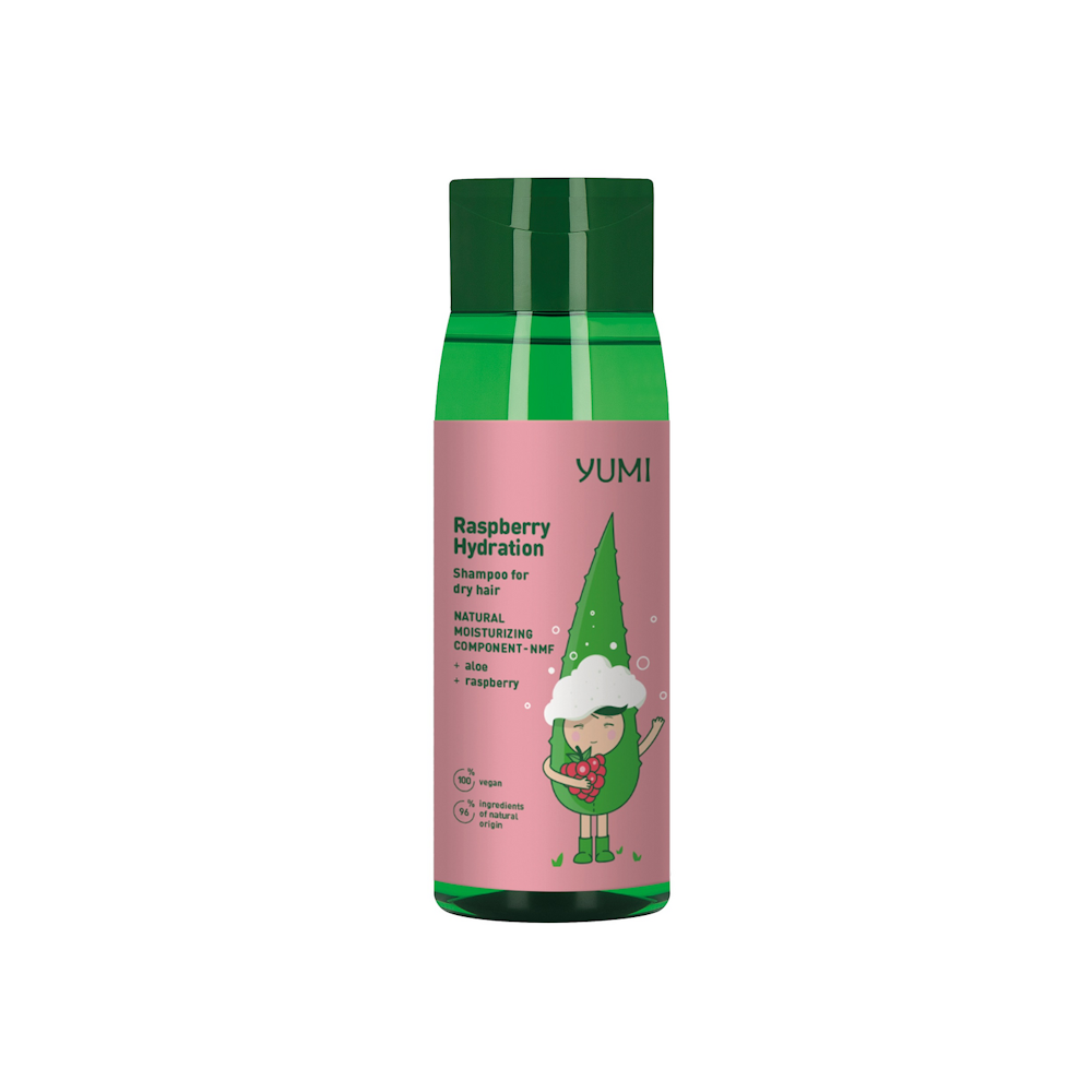 Yumi kosteuttava shampoo vadelma kuiville hiuksille 300 ml — HoReCa ...