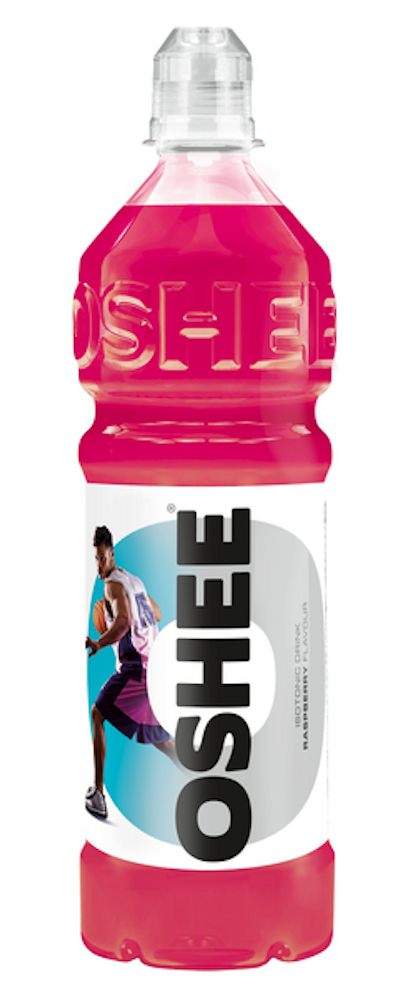 Oshee Isotonic Raspberry 0,75l — HoReCa-tukku Kespro