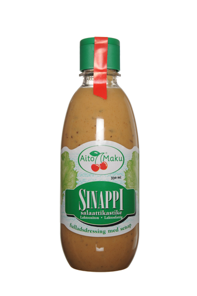 AitoMaku sinappi salaatinkastike 330ml — HoReCa-tukku Kespro