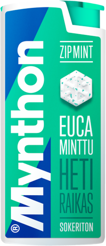 Mynthon Zip Mint pastilli 30g eucaminttu — HoReCa-tukku Kespro