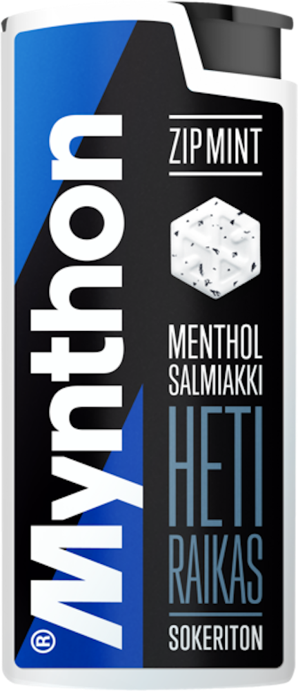 Mynthon Zip Mint Salmiakki 30g — HoReCa-tukku Kespro