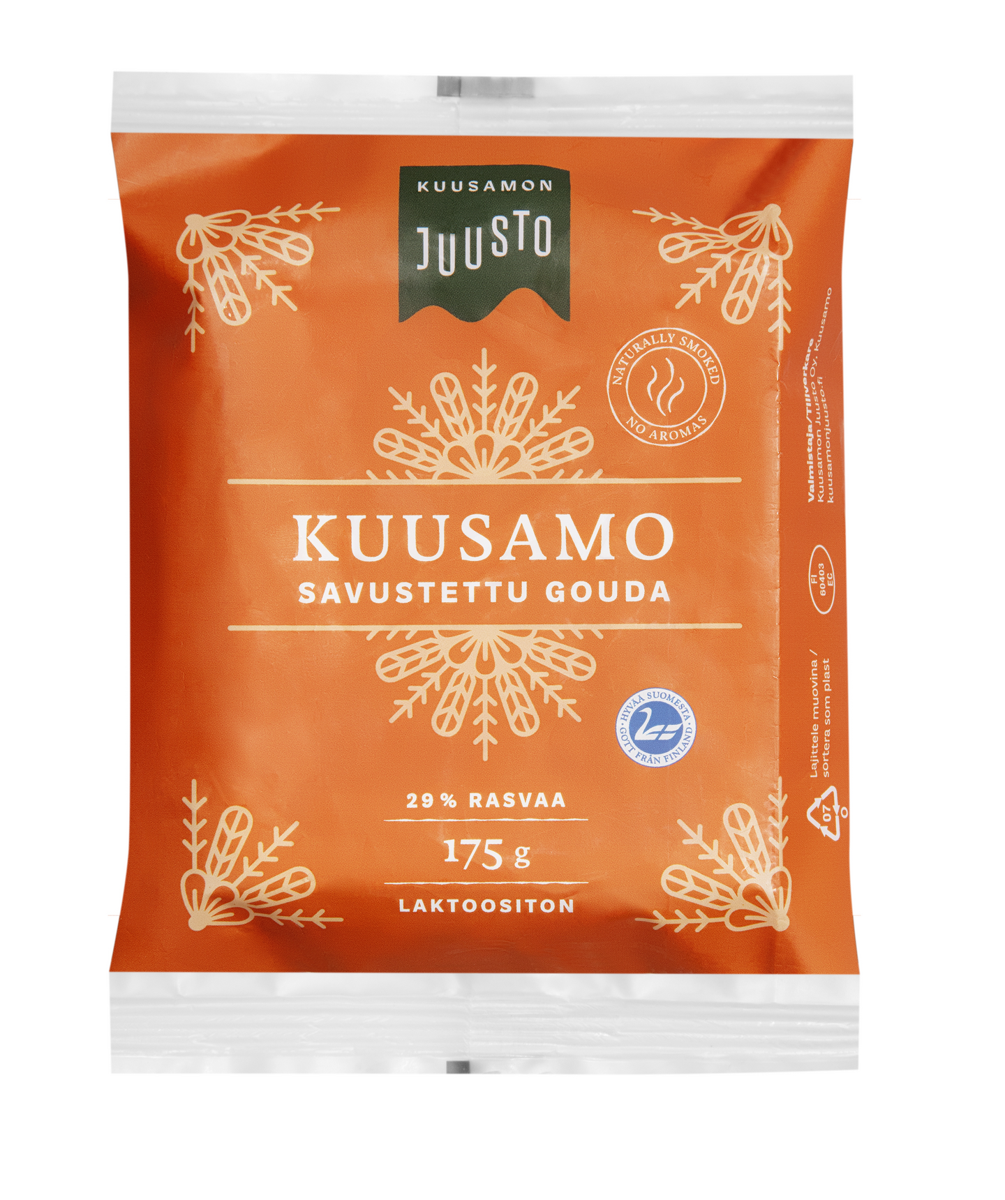 Kuusamon Savustettu Gouda-juusto 175g – K-Ruoka