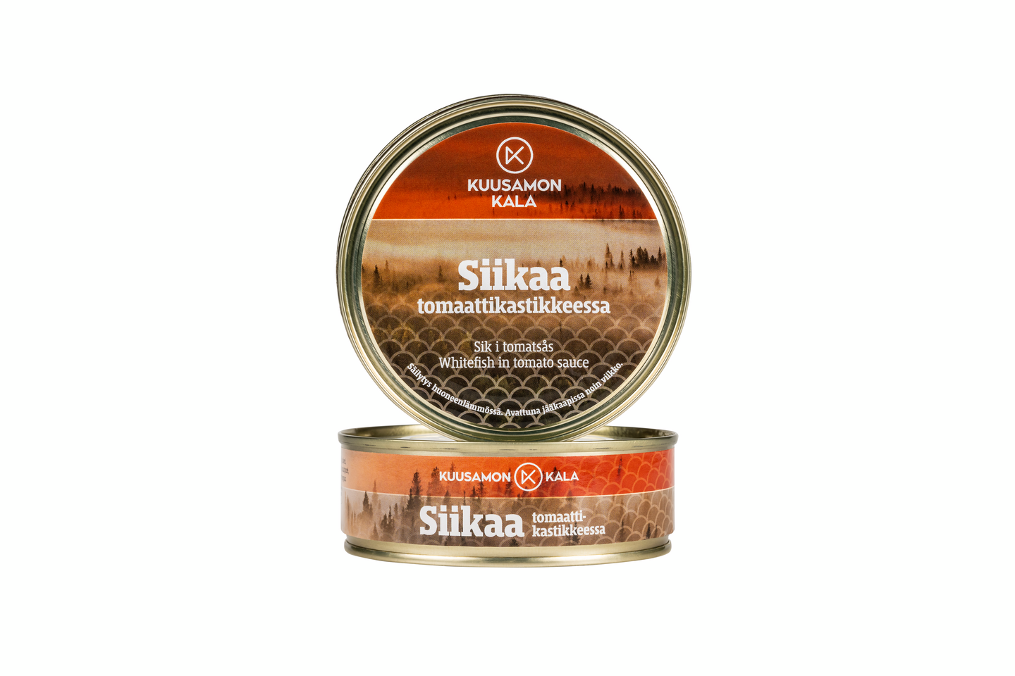 Kuusamon Kala Siikaa tomaattikastikkeessa 190g/170g | K-Ruoka Verkkokauppa