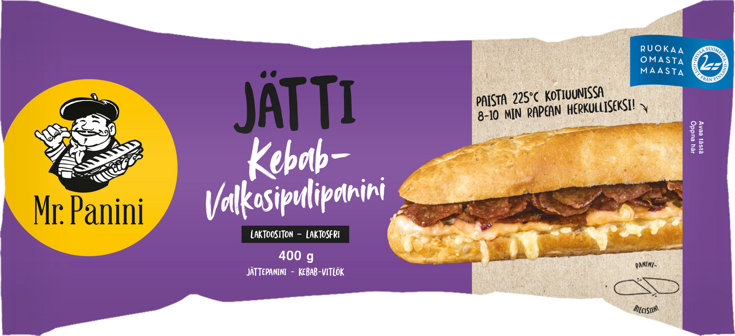 Mr. Panini XL 400g kebab | K-Ruoka Verkkokauppa