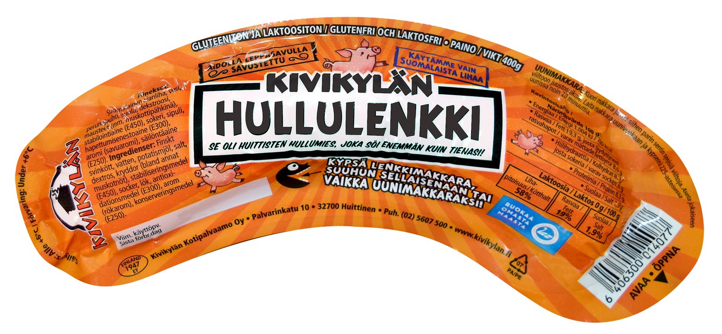 Kivikylä hullulenkki 400g | K-Ruoka Verkkokauppa