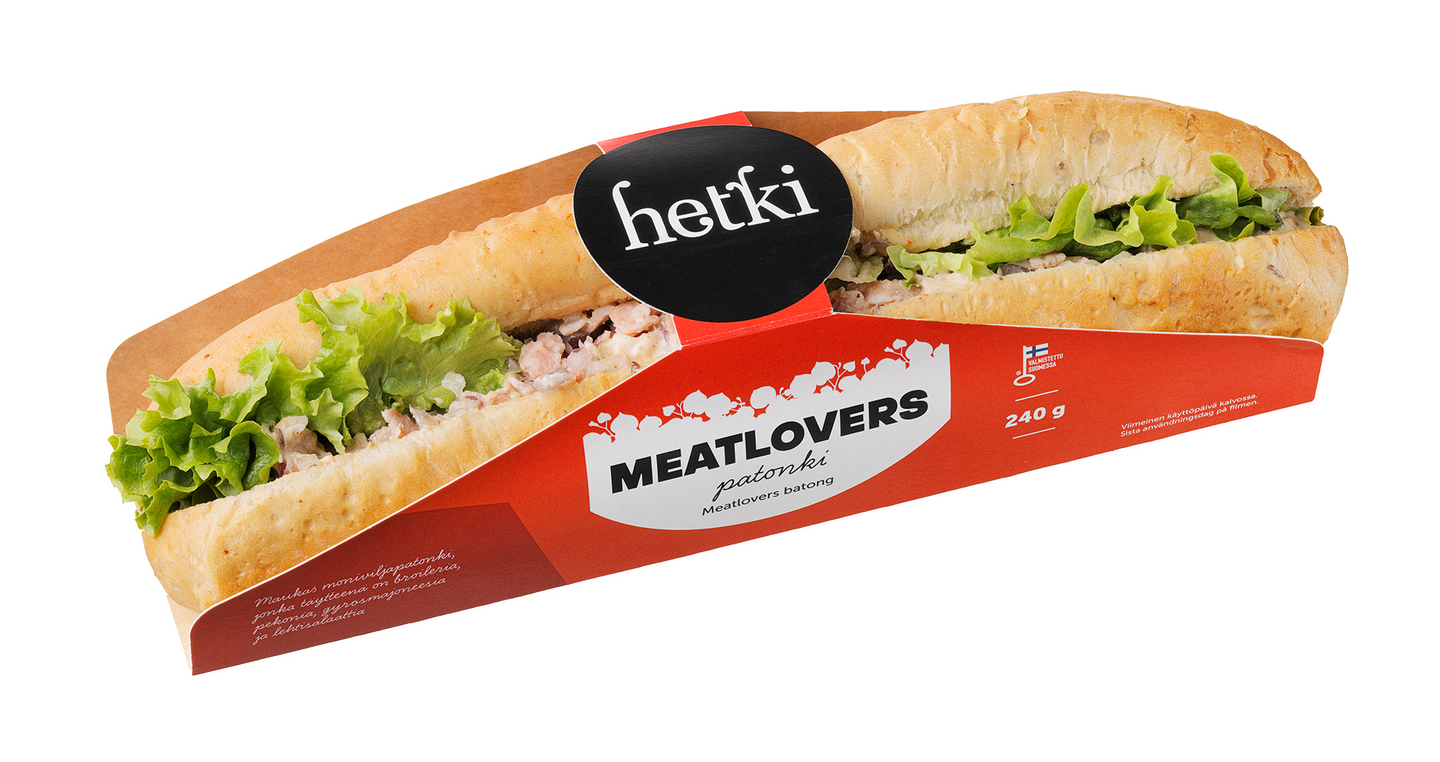 Hetki meatlovers patonki 240g | K-Ruoka Verkkokauppa