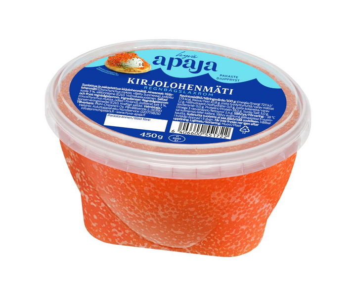 Hyvä apaja kirjolohenmäti 450g | K-Ruoka Verkkokauppa