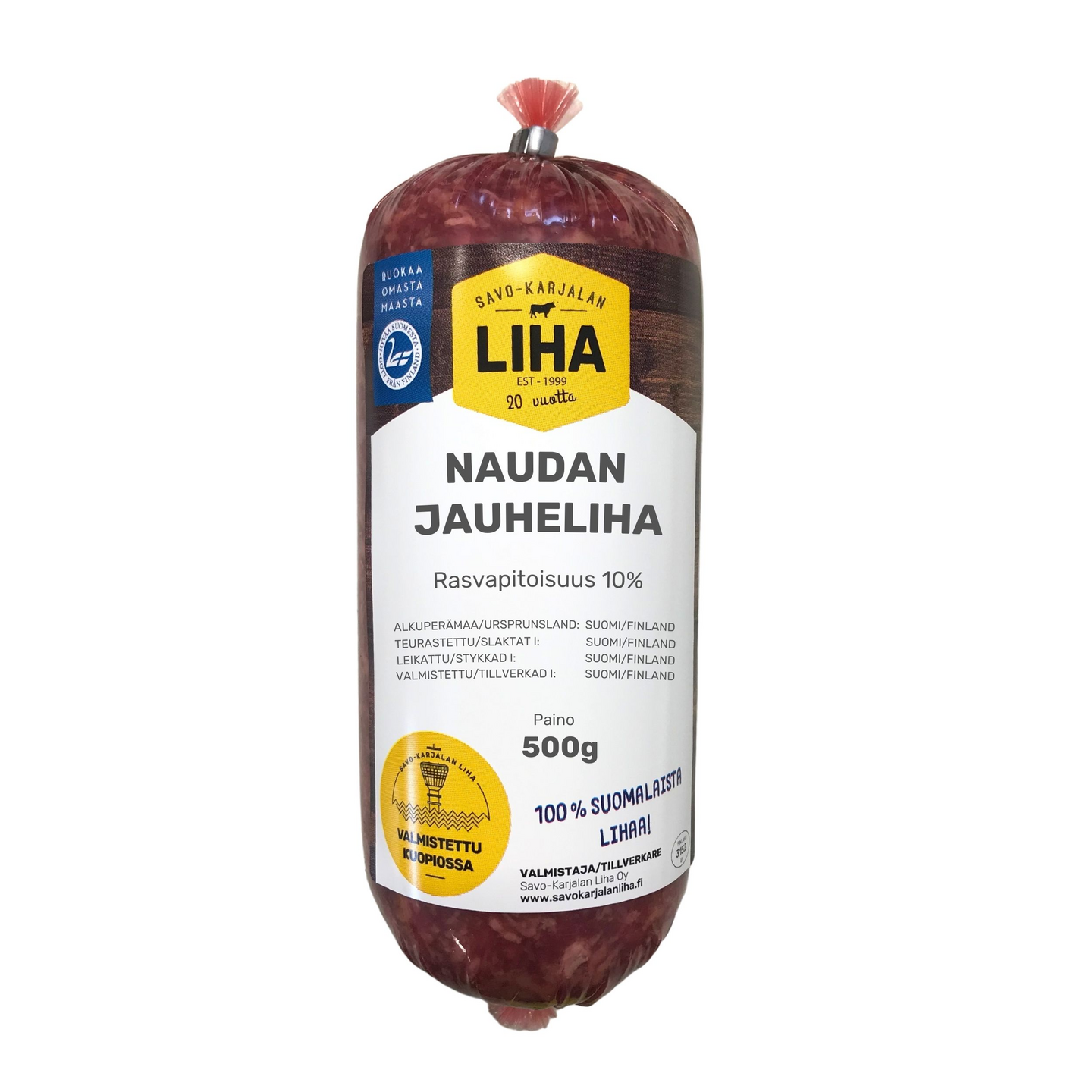 Savo-Karjalan Liha Oy Naudan jauheliha 500g, 10 % rasvaa | K-Ruoka ...