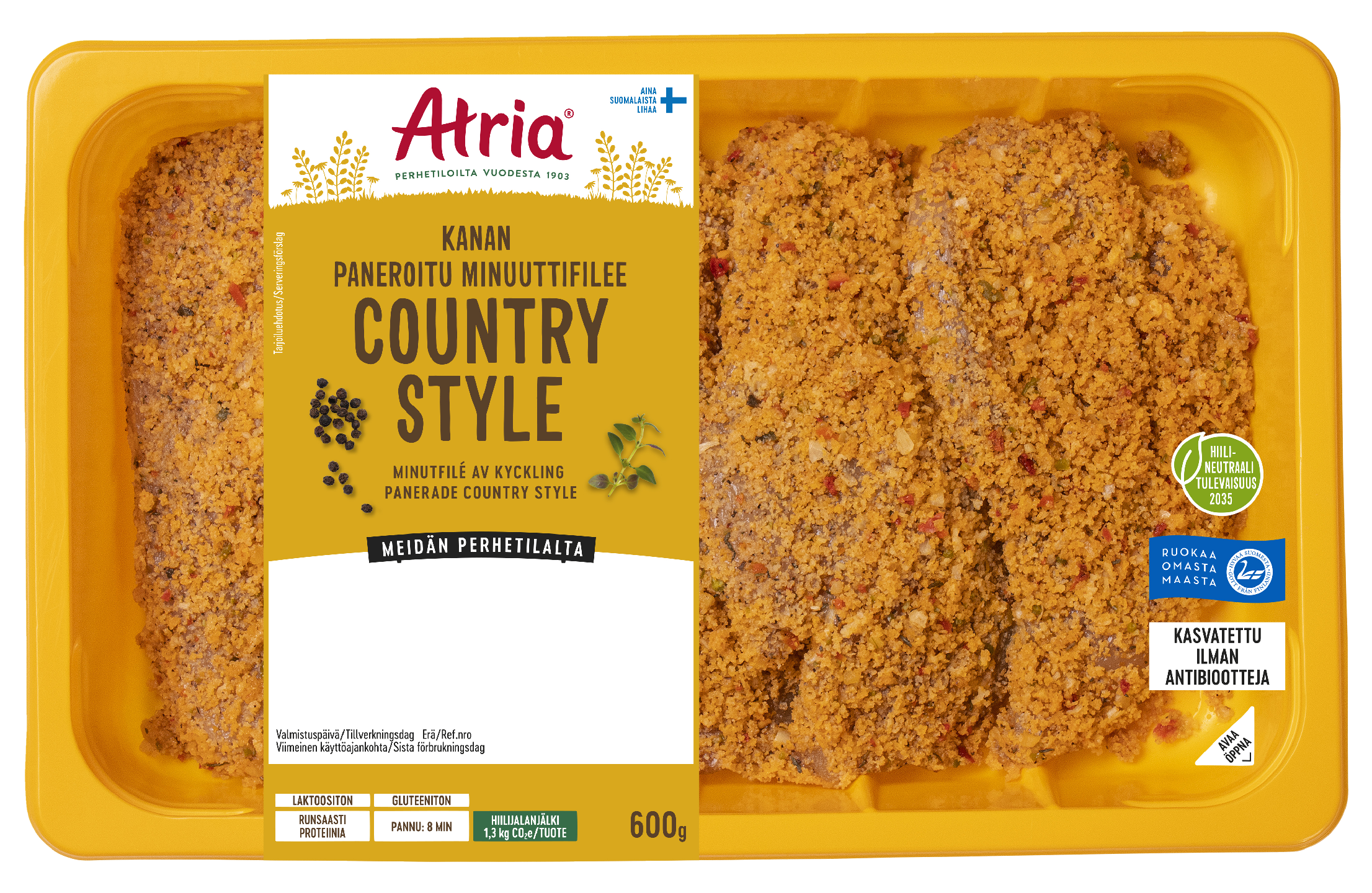 Atria Kanan Paneroitu Minuuttifilee Country Style 600g | K-Ruoka ...