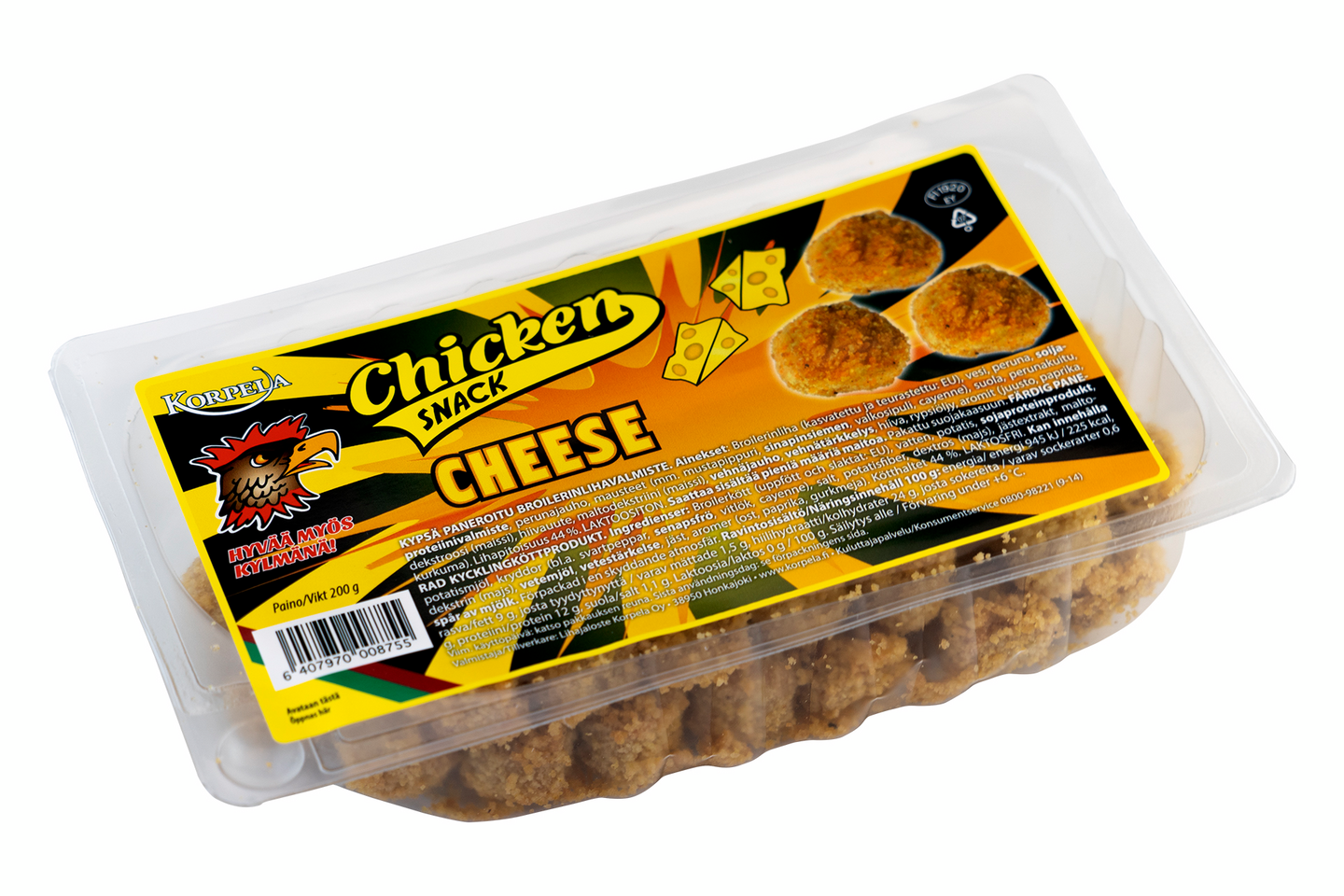 Korpela chicken snack juusto 200g | K-Ruoka Verkkokauppa