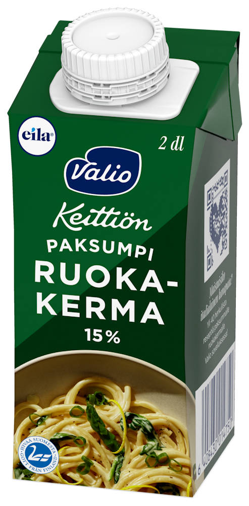 Valio Keittiön paksumpi ruokakerma 15% laktoositon UHT — HoReCa-tukku ...