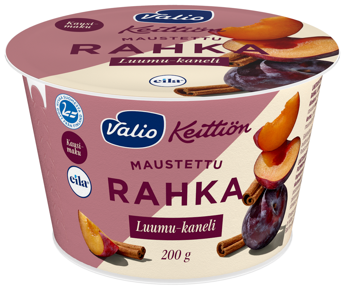 Valio Keittiön maustettu rahka 200g luumu-kaneli laktoositon — HoReCa ...