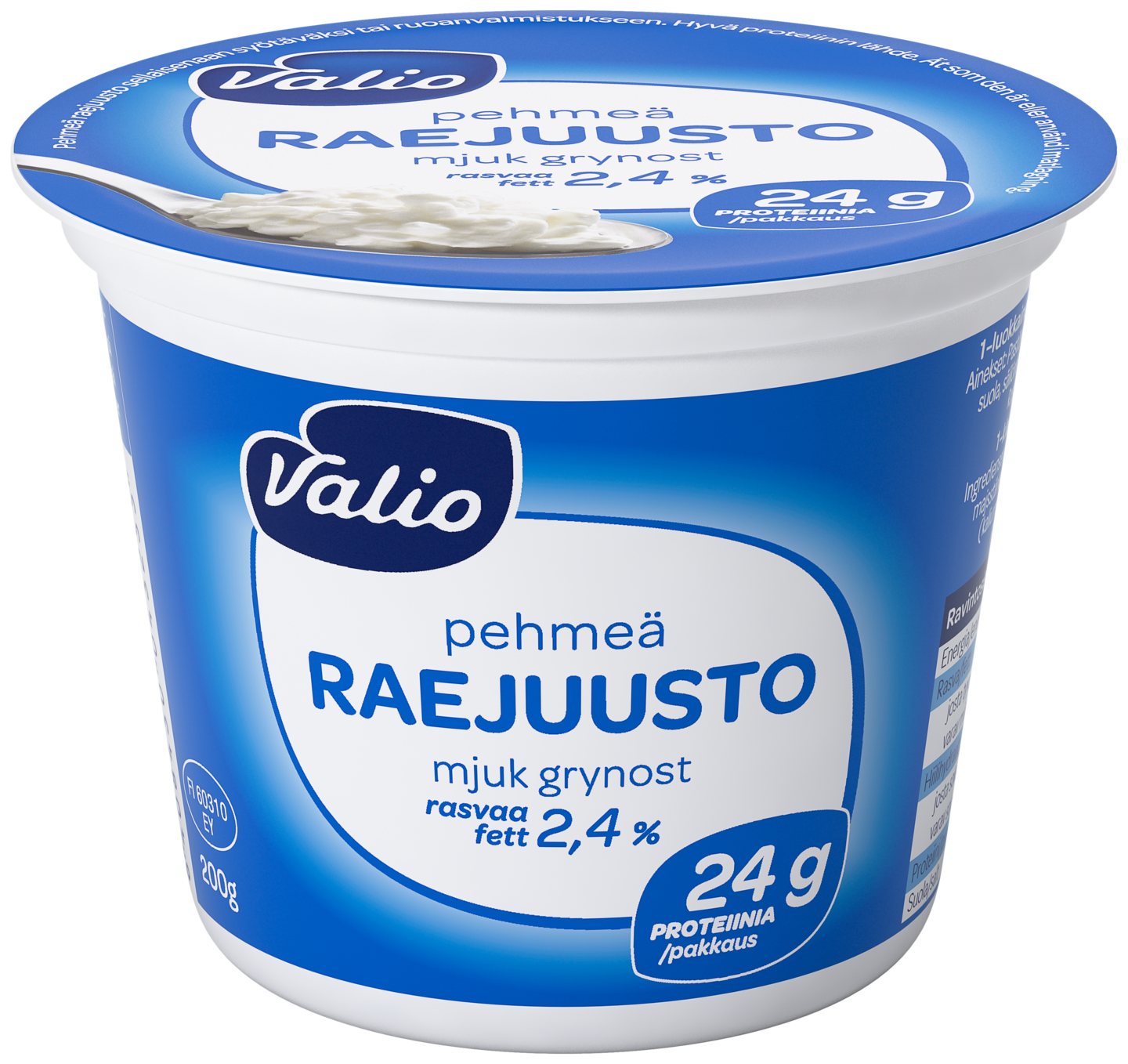 Valio pehmeä raejuusto 200g | K-Ruoka Verkkokauppa