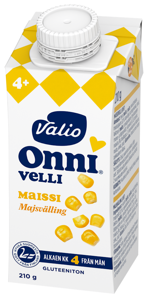 Valio Onni maissivelli 210g 4kk UHT — HoReCa-tukku Kespro