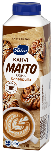 Valio kahvimaito 5dl kanelipulla laktoositon | K-Ruoka Verkkokauppa